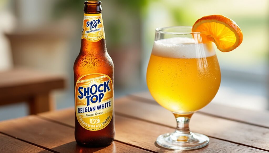 Découverte de la bière blanche Shock Top Belgian White – labellebiere.fr